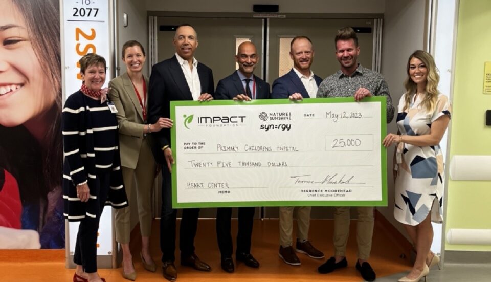 Synergy & Impact Foundation Donates to Primary Children’s Heart Center ...